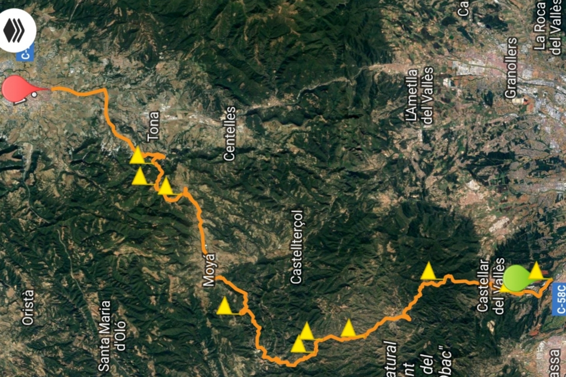 @eolicwrench's event on RocKr | Ruta off-road fàcil Sabadell -Vic